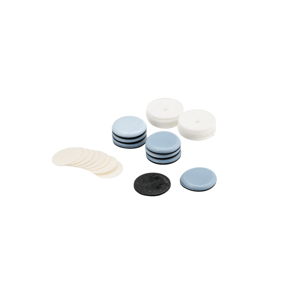 Super Slidex 1 1/8" Heavy-Duty Grey Round Ultra-Sliding Glides – United ...